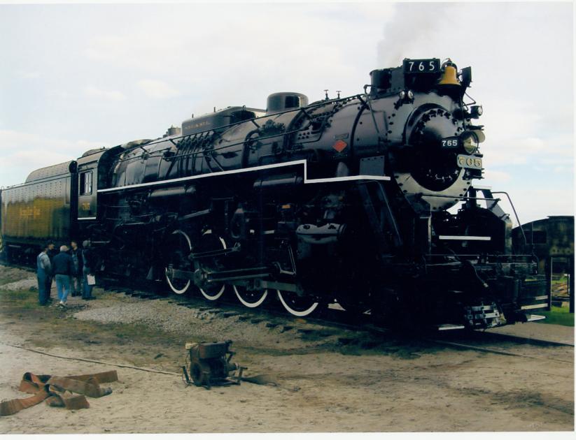 NKP 765 New Haven IN 2008 Right side | The Nickel Plate Archive