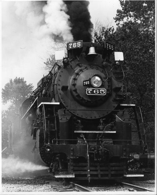 NKP 765 New Haven IN Front View | The Nickel Plate Archive