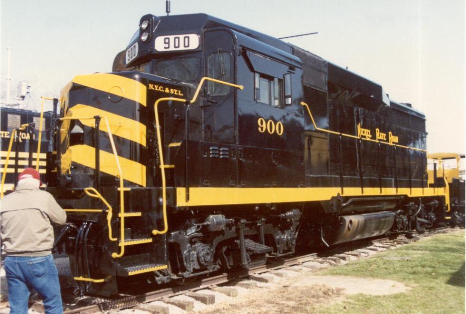 NKP #900 GP30 Bellevue Placing 3-28-92-2 | The Nickel Plate Archive