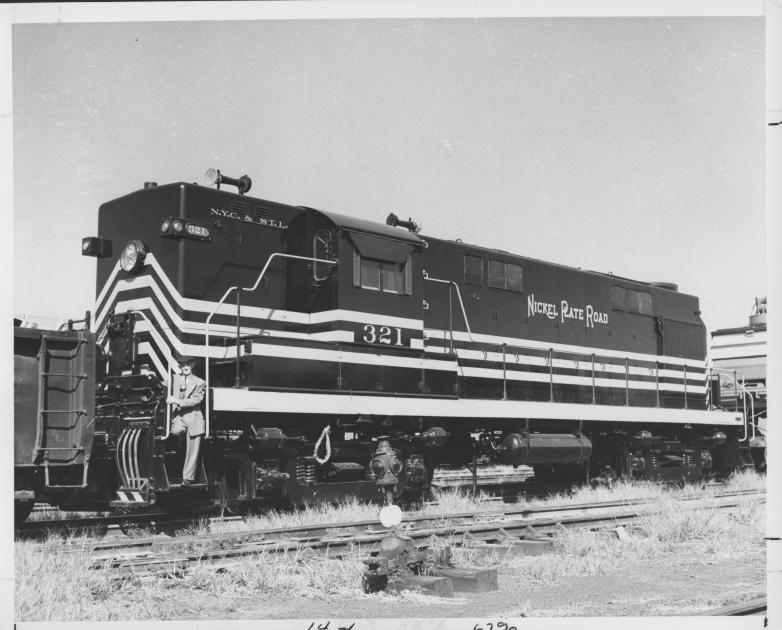 NKP AS16 321 Binghamton NY 1959 | The Nickel Plate Archive