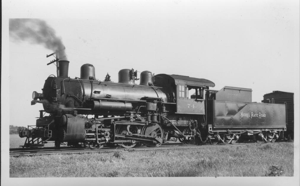 NKP B-11c 74 with Large tender | The Nickel Plate Archive