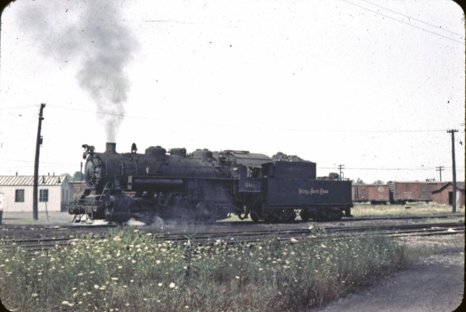 NKP C-17 301 Norwalk OH side view 8-11-1957 PTH | The Nickel Plate Archive