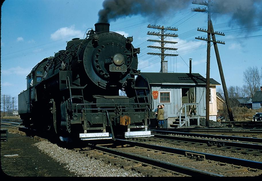 NKP C-17 303 GB Tower NY 3-1957 | The Nickel Plate Archive