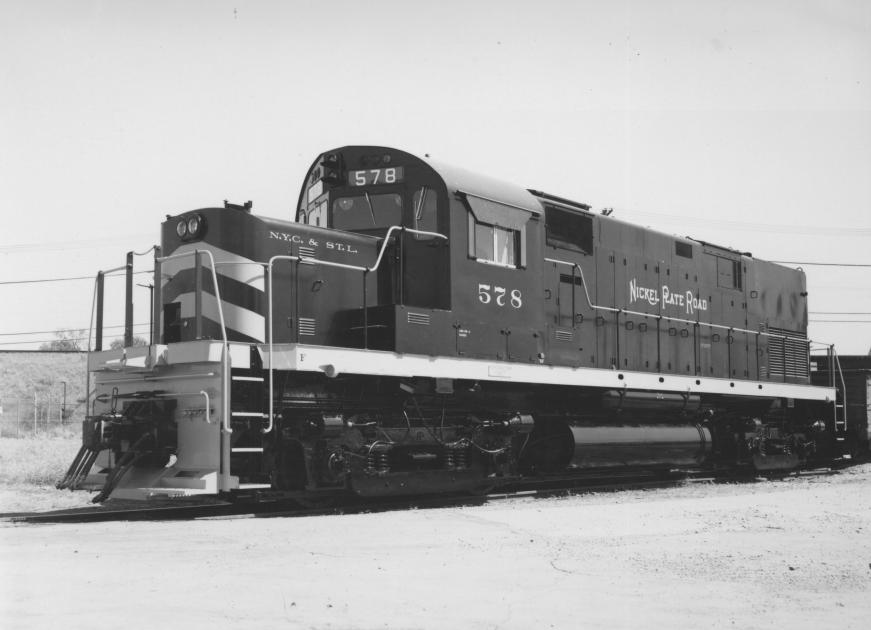 NKP C420 578 Builders Photo 1964 | The Nickel Plate Archive