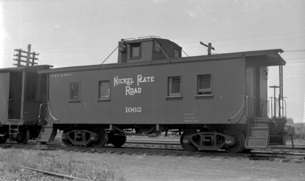 NKP Caboose 1062 Side View WST | The Nickel Plate Archive