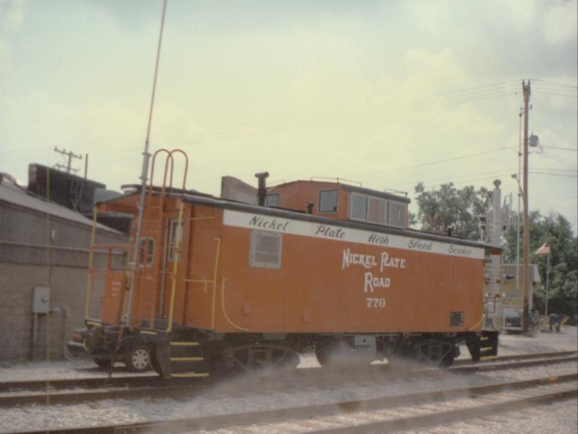 NKP Caboose 770 Fishers IN 2008 | The Nickel Plate Archive