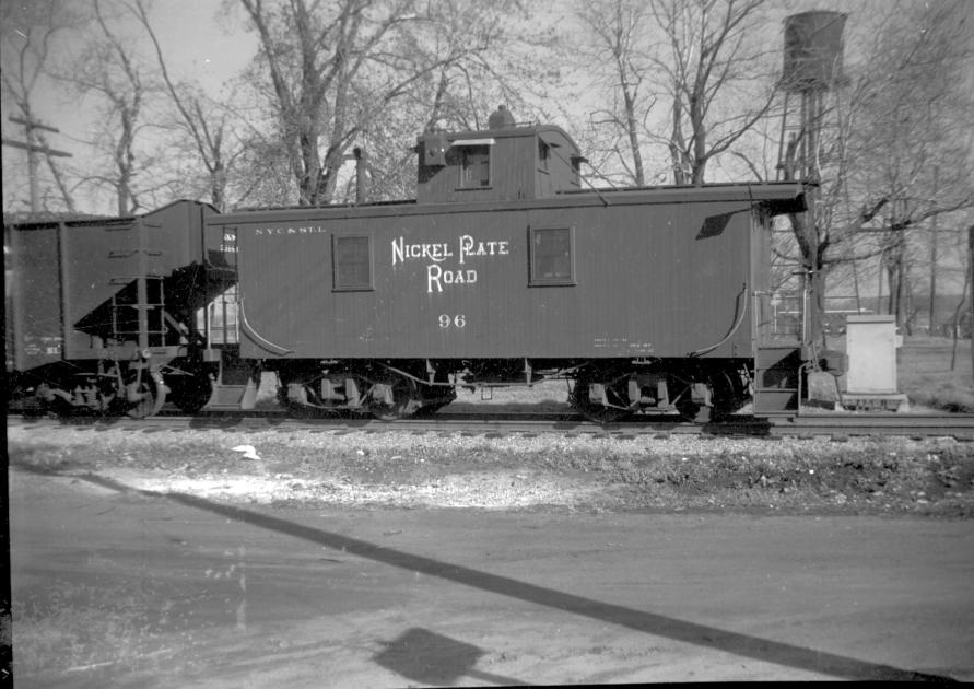 NKP Caboose 96 Walkerton IN WST | The Nickel Plate Archive