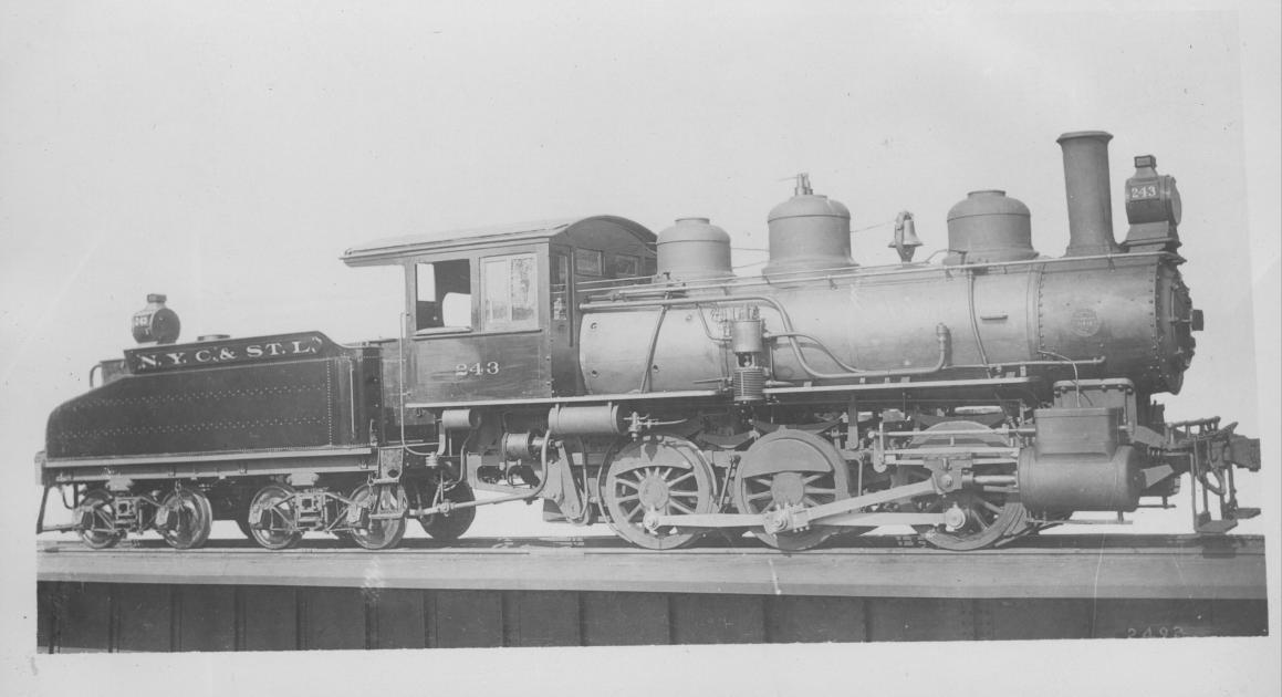 NKP Class M 243 Builders Photo | The Nickel Plate Archive
