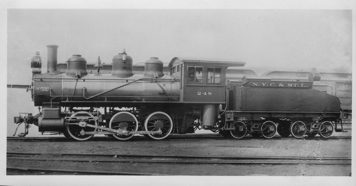 NKP Class M 248 Builders Photo G.M. | The Nickel Plate Archive