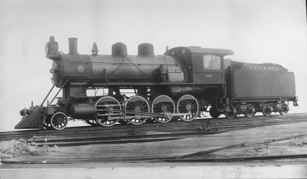 NKP Class N 128 Builders Photo | The Nickel Plate Archive