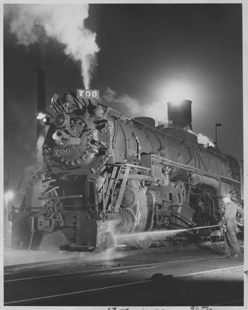 NKP Class S 700 Conneaut OH 1956 | The Nickel Plate Archive