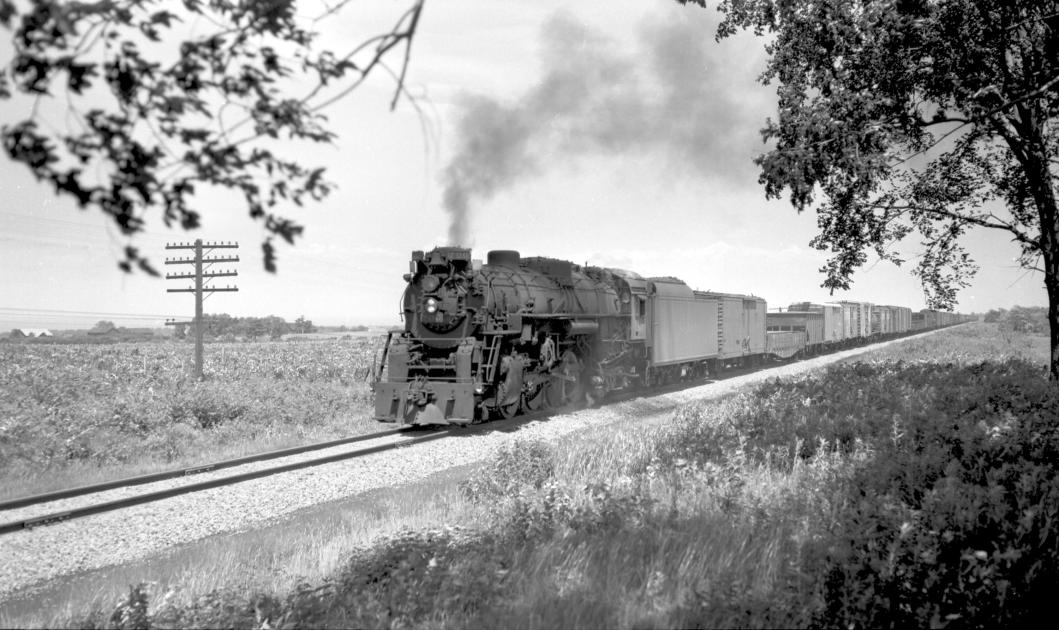 NKP Class S 700 State Line NY 6-30-57 | The Nickel Plate Archive