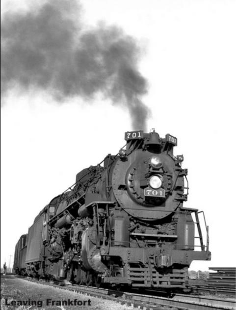 NKP Class S 701 Frankfort IN Leaving Yards | The Nickel Plate Archive