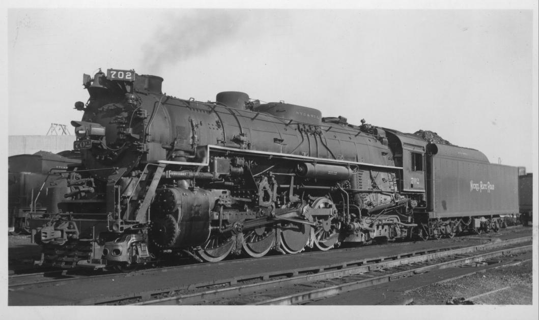NKP Class S 702 Buffalo NY 6-1947 | The Nickel Plate Archive