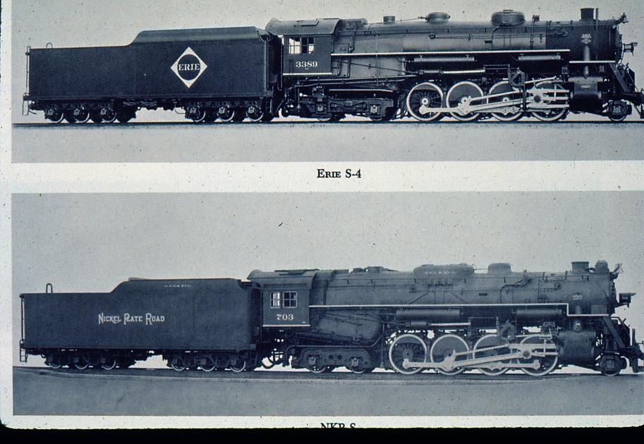 NKP Class S 703 Erie 3389 Builders Photos | The Nickel Plate Archive