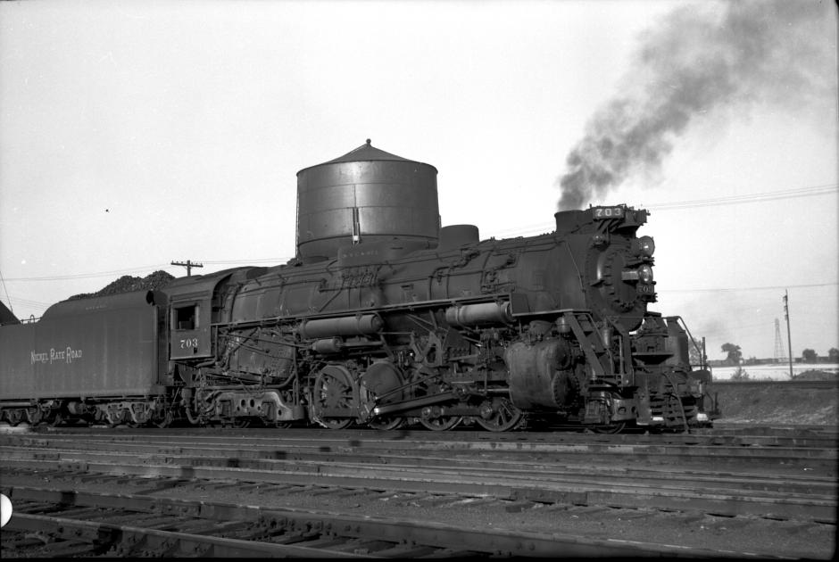 NKP Class S 703 Madison IL 1950's | The Nickel Plate Archive