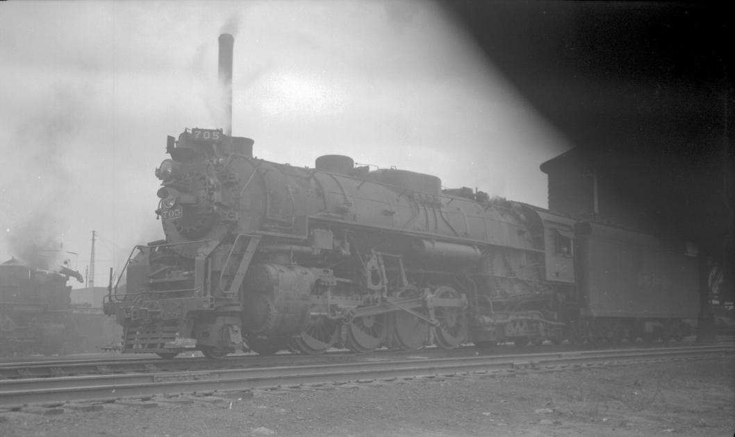 NKP Class S 705 Bellevue OH LF View WST | The Nickel Plate Archive
