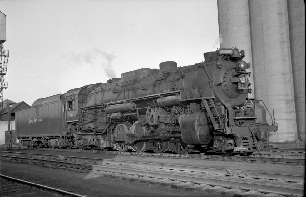 NKP Class S 705 Madison IL 3-1954 JCO | The Nickel Plate Archive