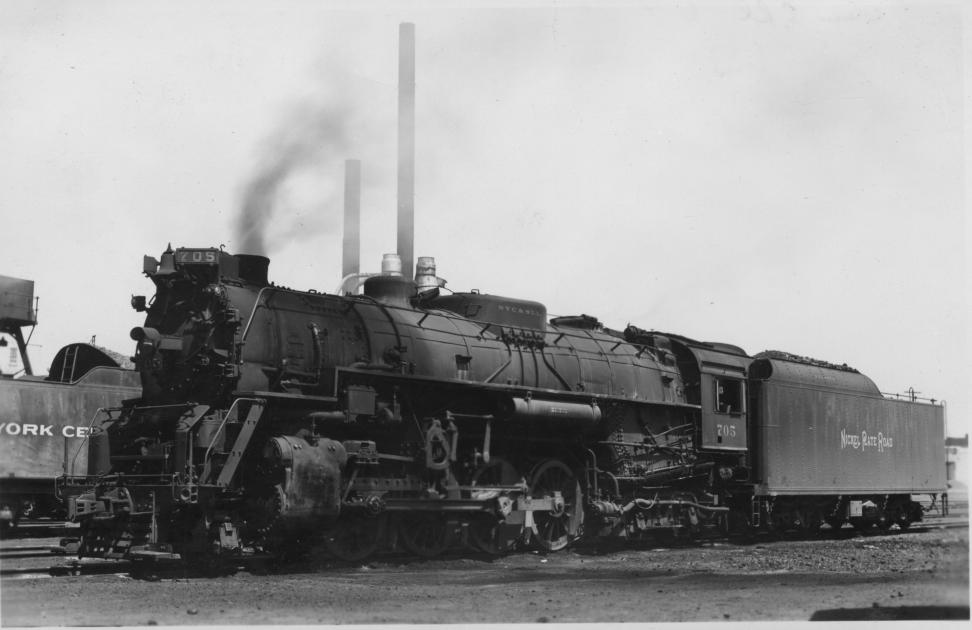 NKP Class S 705 Peoria IL 6-4-1950 | The Nickel Plate Archive