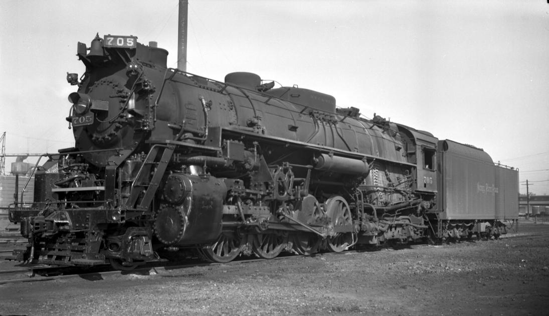 NKP Class S 705 Peoria IL 9-14-48 | The Nickel Plate Archive