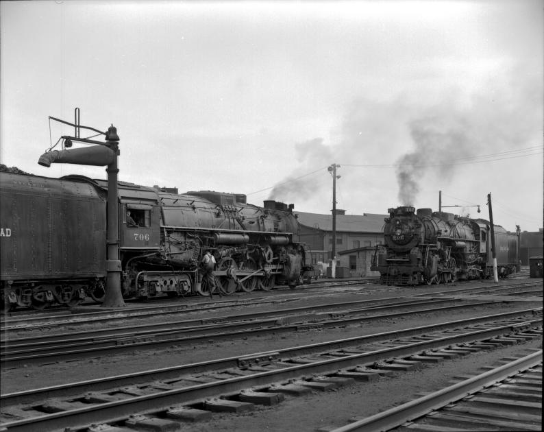 NKP Class S 706-707 Lima OH 1956 | The Nickel Plate Archive