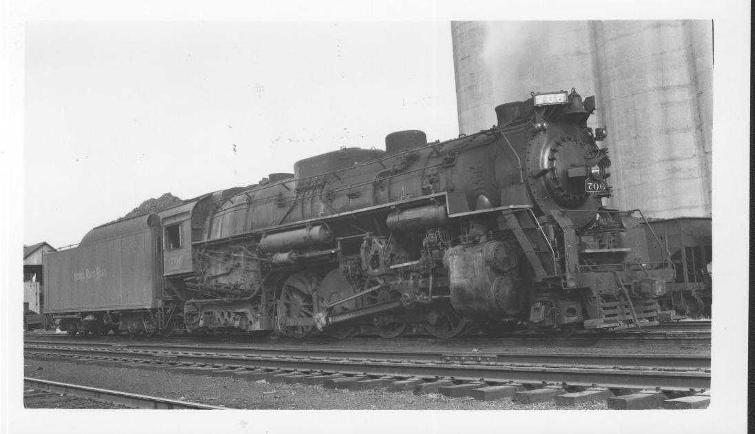NKP Class S 706 Madison IL 9-5-1949 | The Nickel Plate Archive