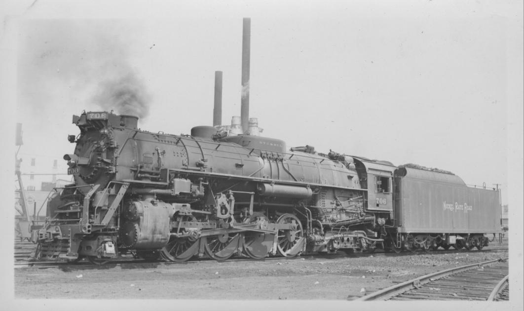 NKP Class S 706 Peoria IL 8-14-1950 | The Nickel Plate Archive