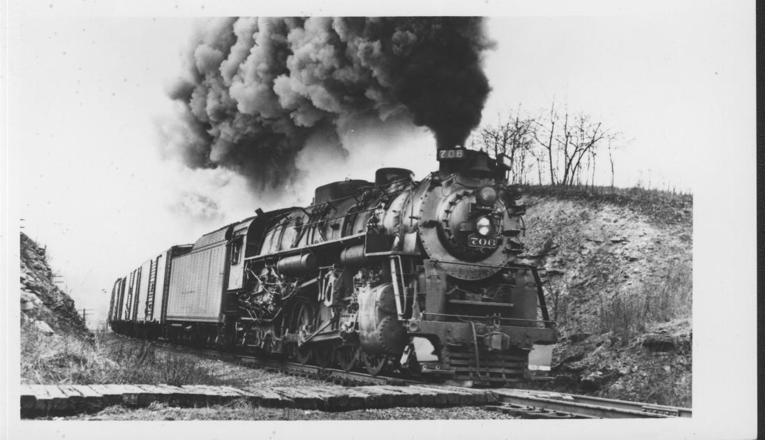 NKP Class S 706 Scio OH 5-1957 HKV | The Nickel Plate Archive