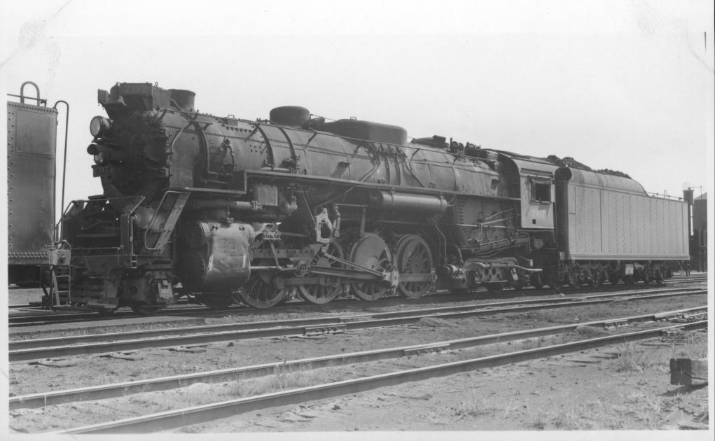 NKP Class S 707 Bellevue OH 8-1-1957 | The Nickel Plate Archive