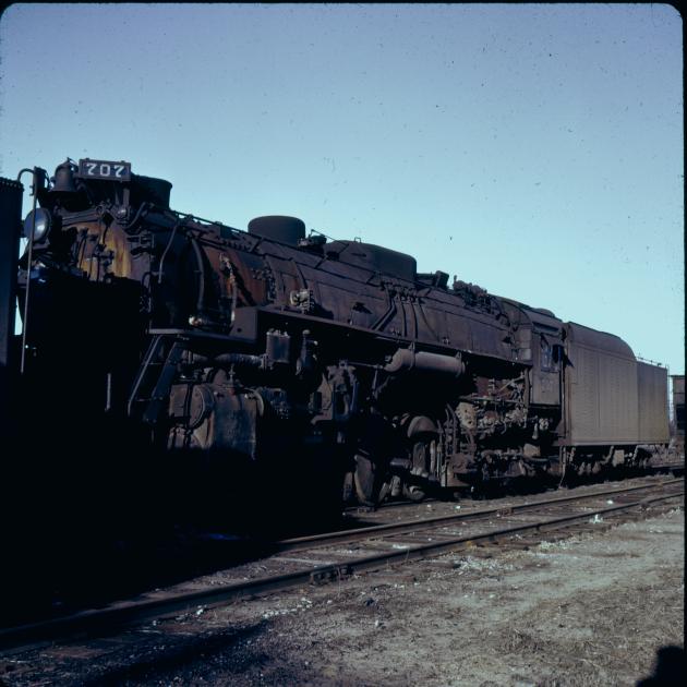 NKP Class S 707 Conneaut OH 3-8-58 DKR | The Nickel Plate Archive