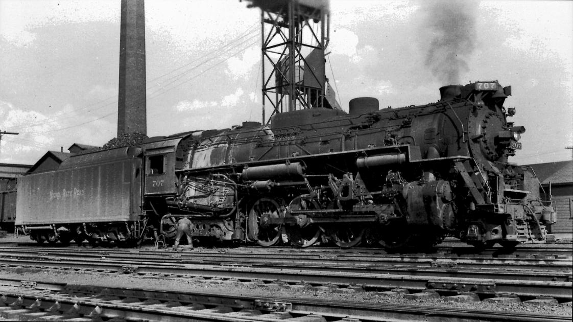 NKP Class S 707 Madison IL RS view WEC Col | The Nickel Plate Archive