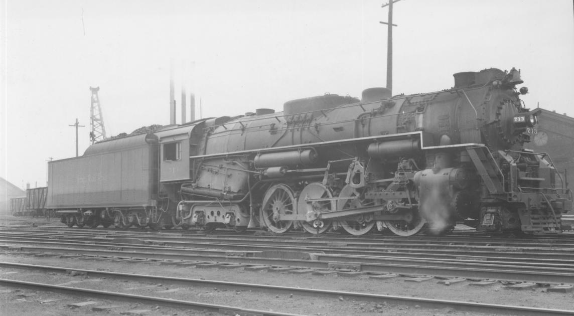 NKP Class S 711 Chicago IL 3-19-1938 Lamar Kelley | The Nickel Plate ...