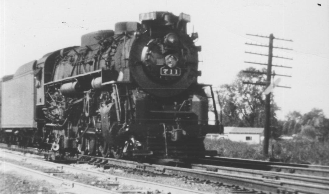 NKP Class S 711 Fostoria OH 1955 Don Krofta | The Nickel Plate Archive