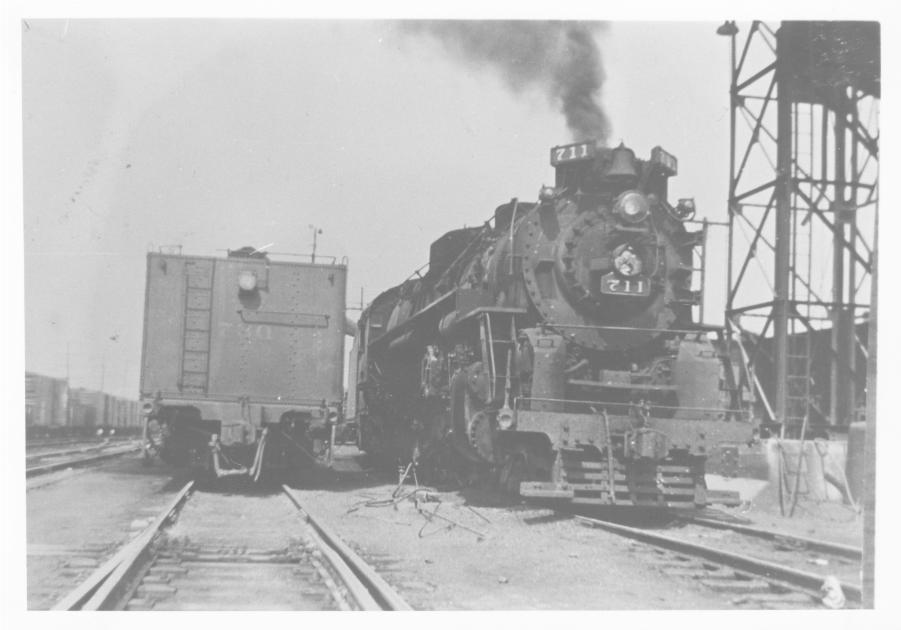 NKP Class S 711 Frankfort IN 1950's NKPHTS | The Nickel Plate Archive