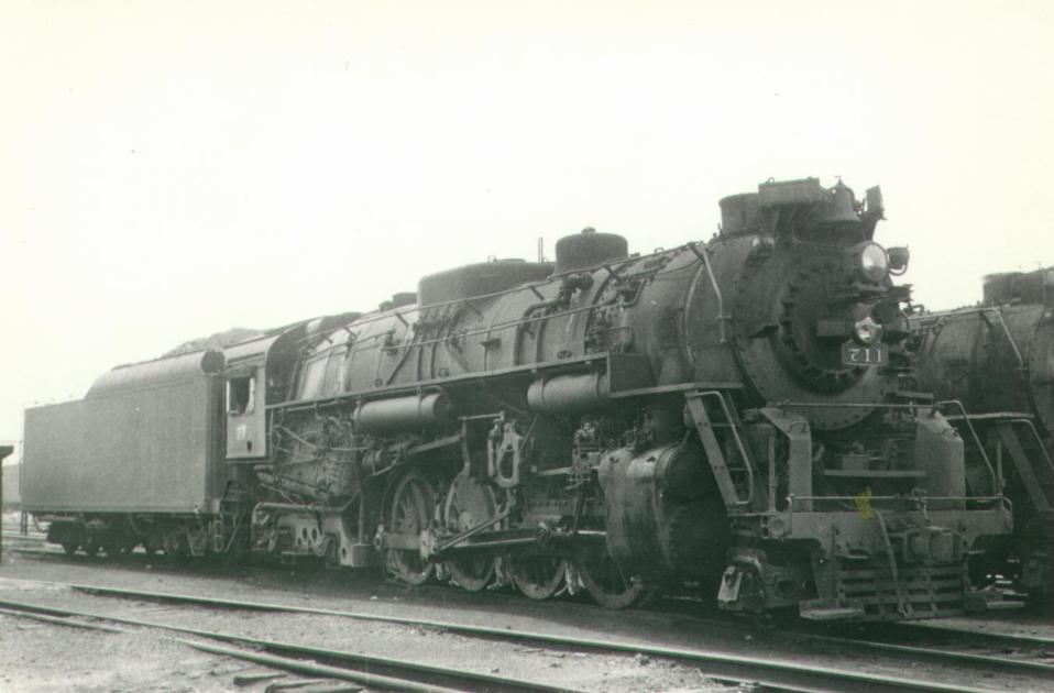 NKP Class S 711 Frankfort IN right front 1950's | The Nickel Plate Archive