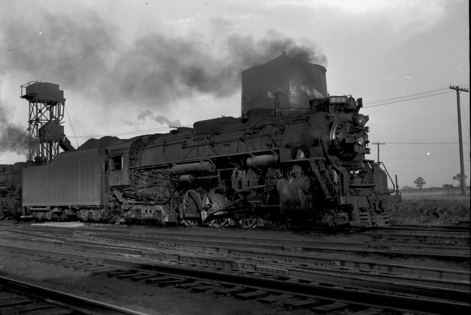 NKP Class S 711 Madison IL 3-7-1954 JCO | The Nickel Plate Archive
