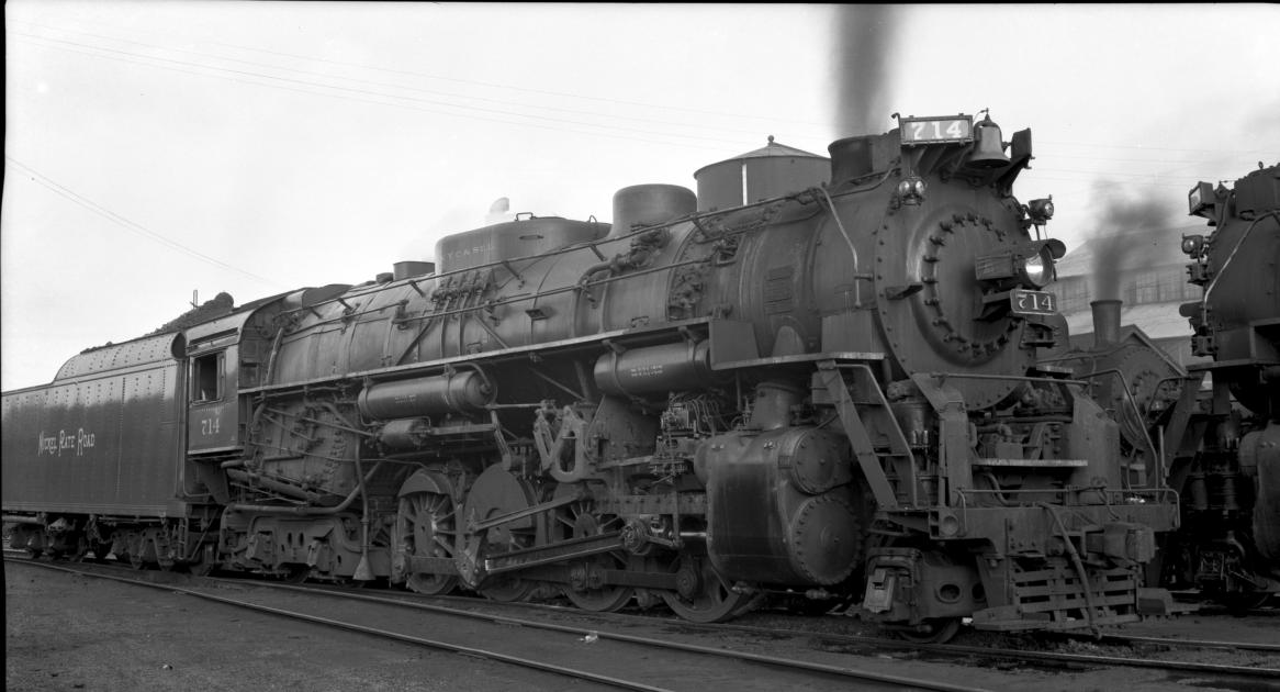 NKP Class S 714 Lima OH 1940's | The Nickel Plate Archive