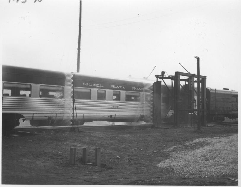 NKP Coach 104 Calumet Yard 1960's | The Nickel Plate Archive