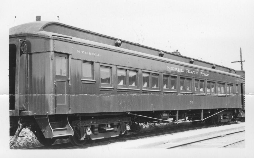NKP Coach 52 Buffalo NY 8-20-1949 | The Nickel Plate Archive