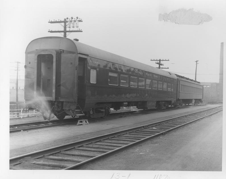 NKP Coach 85 Cleveland OH 1946 | The Nickel Plate Archive