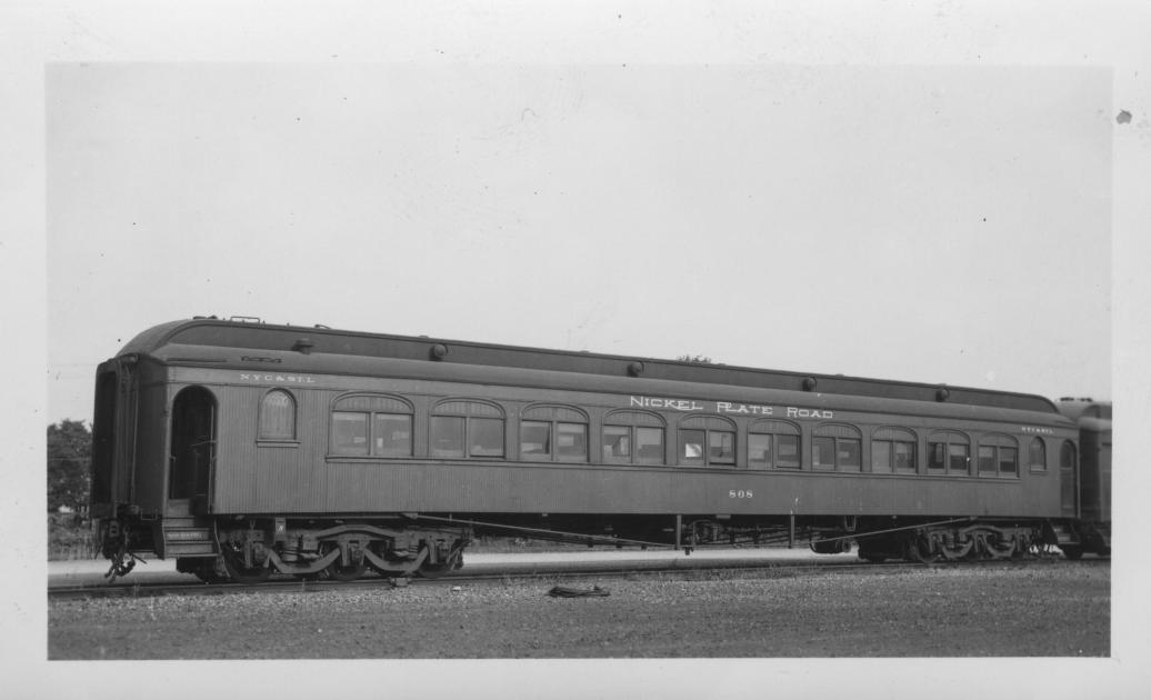 NKP Coach 868 unknown location 7-20-1949 | The Nickel Plate Archive