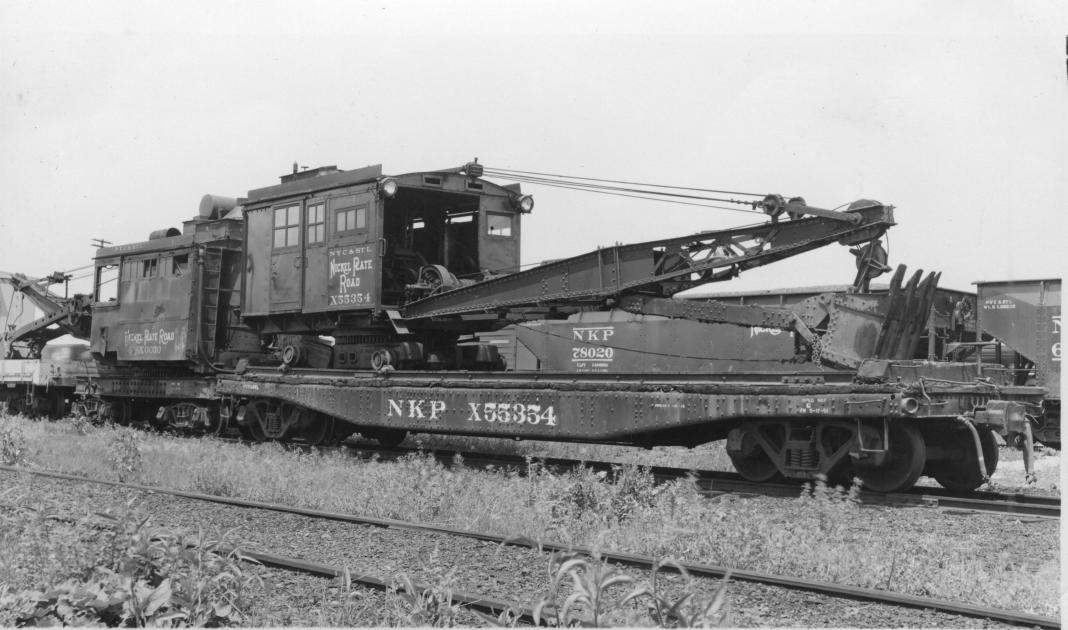NKP Crane X55354 Frankfort IN 6-1952 | The Nickel Plate Archive