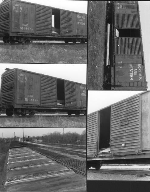 NKP Double Door Boxcar ex-NKP 40ft 5 photos | The Nickel Plate Archive