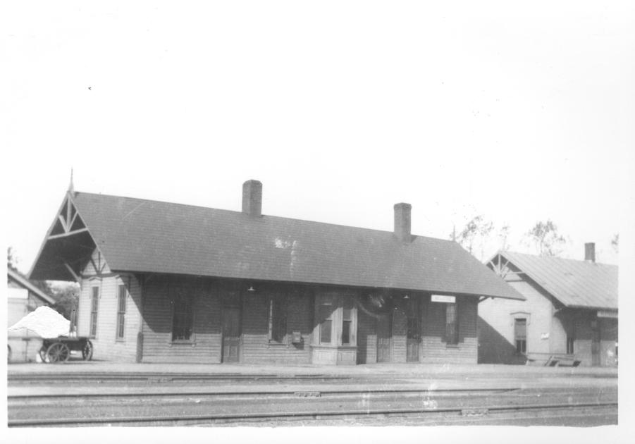 NKP Depot BellevueOH Front View 1924 | The Nickel Plate Archive