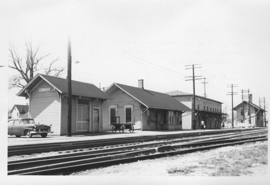 NKP Depot Conneaut OH & Offices 4-27-63 | The Nickel Plate Archive