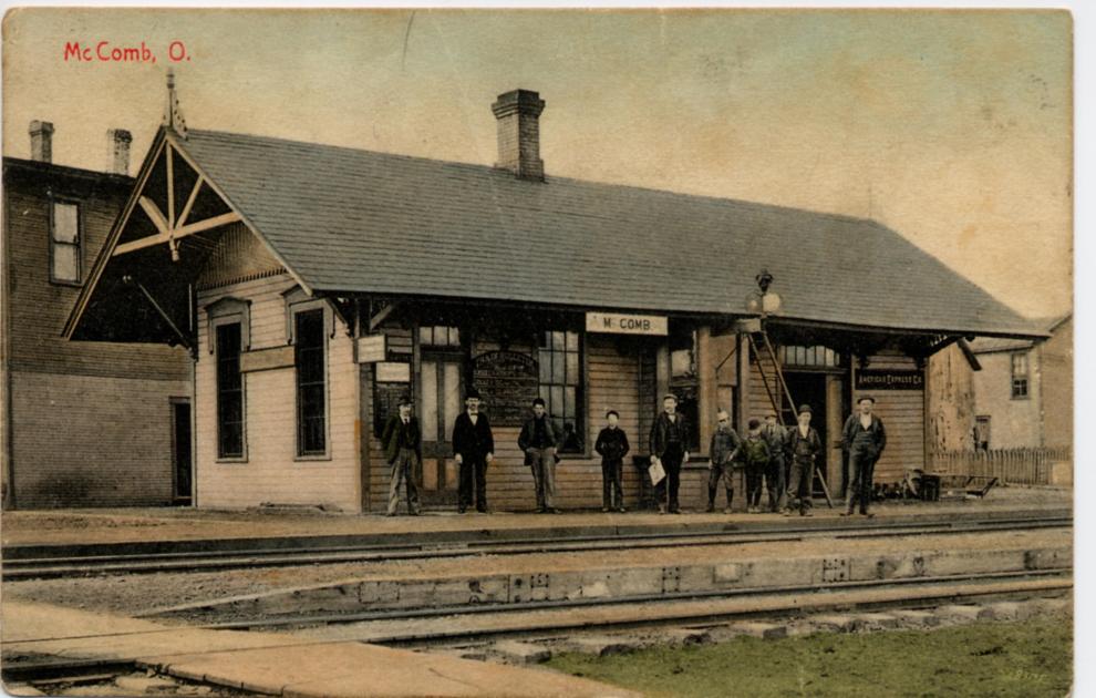 NKP Depot McComb OH 1912 | The Nickel Plate Archive