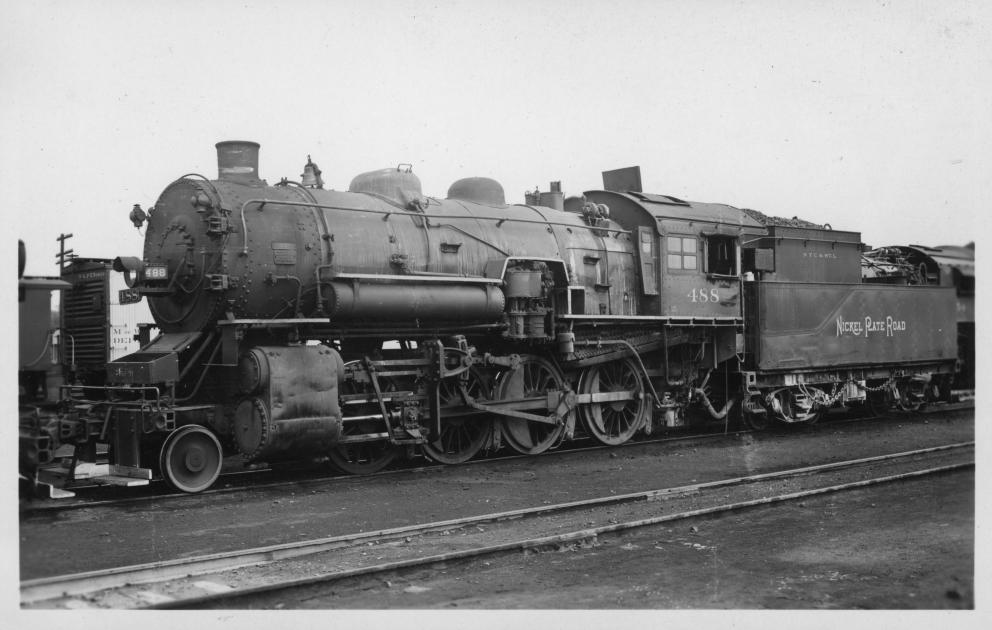 NKP G-16v 488 Unknown location 1940's | The Nickel Plate Archive