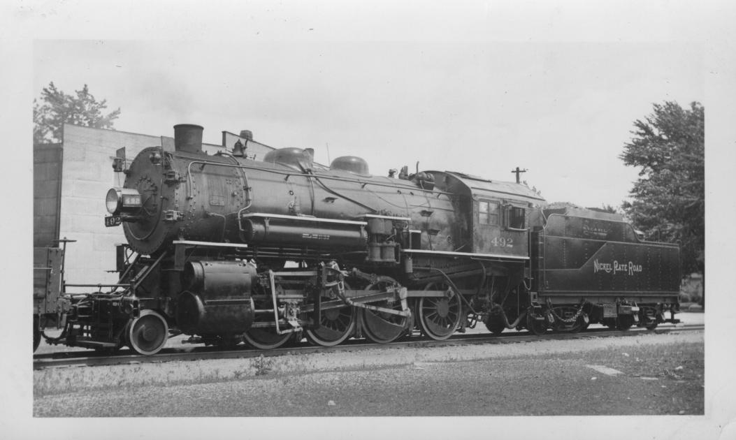 NKP G-16v 492 Unknown location 1940's | The Nickel Plate Archive