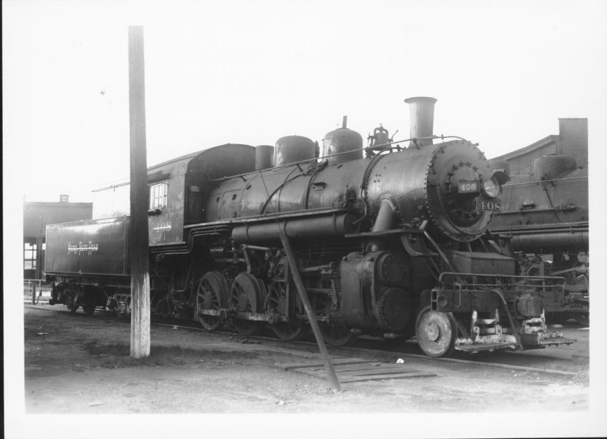 NKP G-44 408 Lima OH 10-1947 | The Nickel Plate Archive