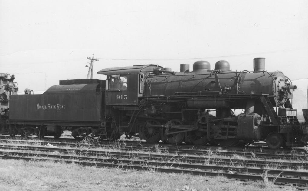 NKP G-9 915 Frankfort IN laid up | The Nickel Plate Archive